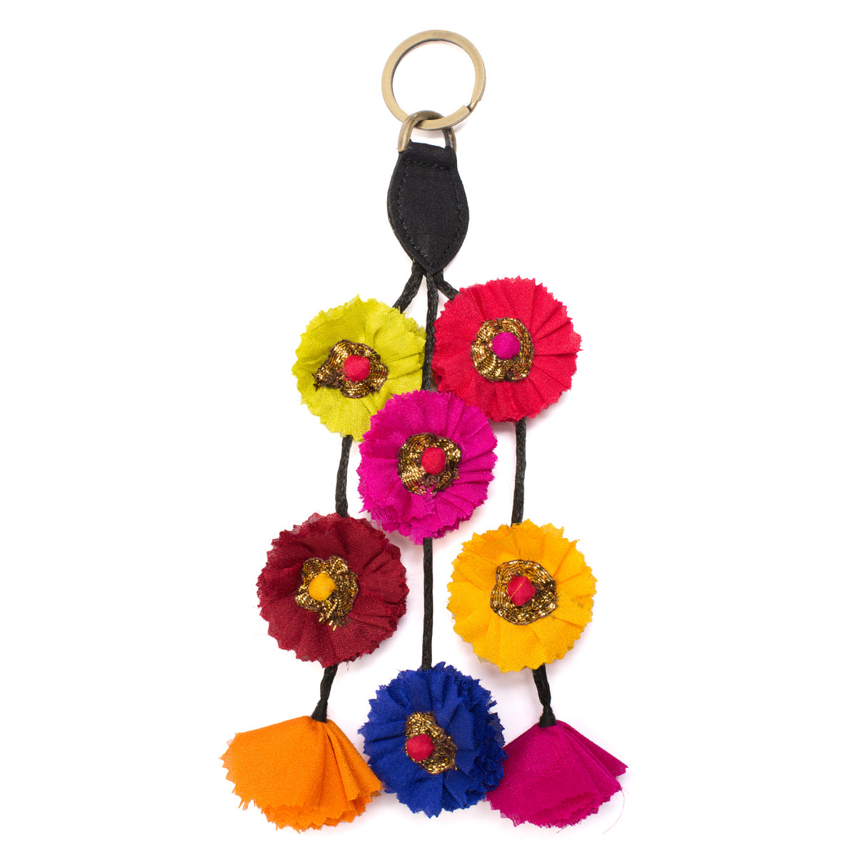 Flower Ladi bag charm – Pure Ghee Designs