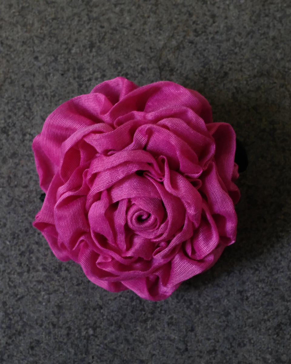 Light Pink Gulab hair clip – Pure Ghee Designs