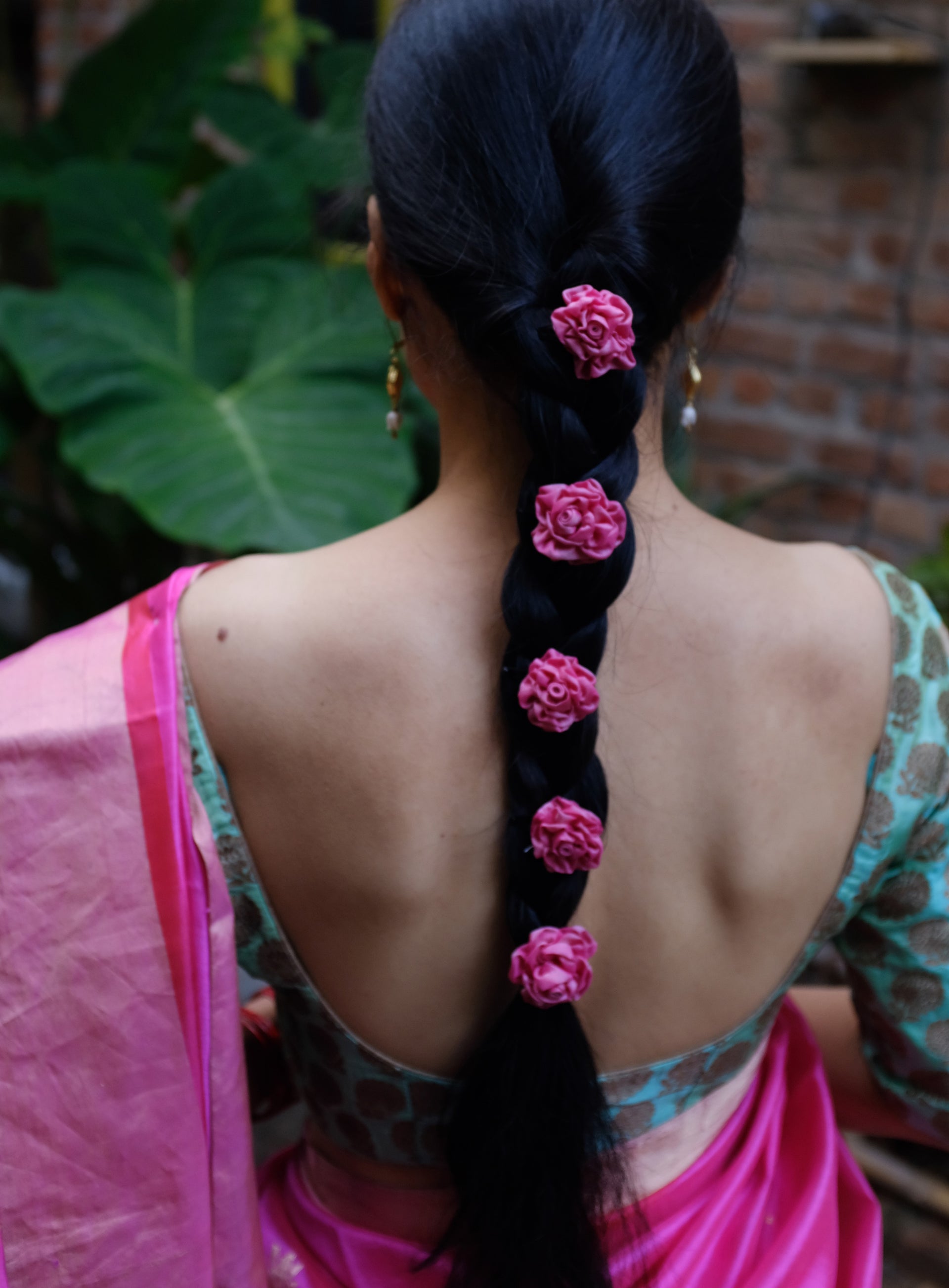 Light Pink Gulab mini clips - Set of 5 – Pure Ghee Designs