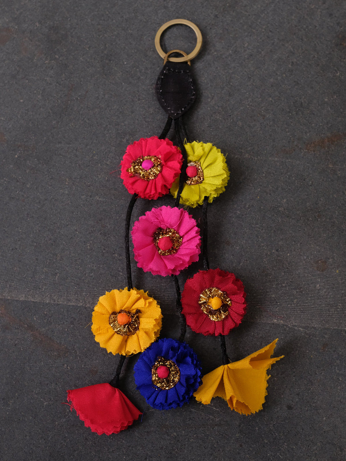 Flower Ladi bag charm – Pure Ghee Designs
