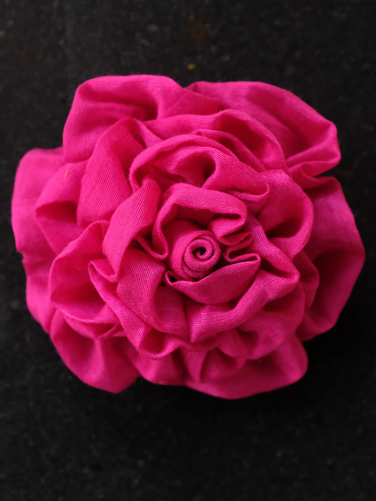 Pink Gulab hair clip – Pure Ghee Designs